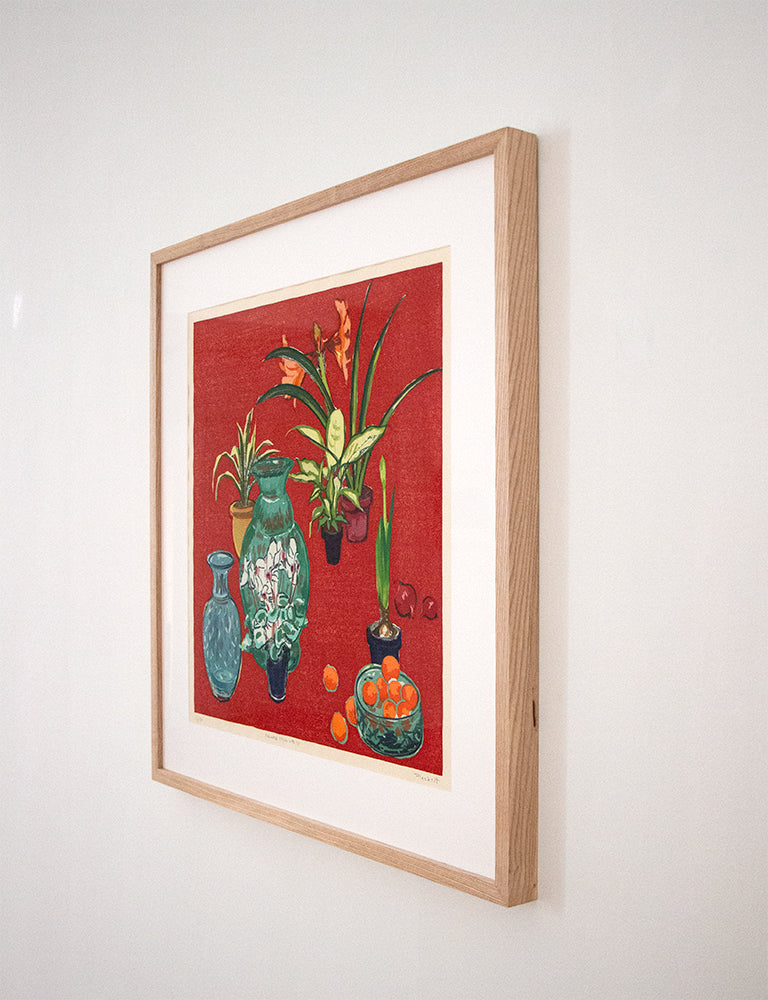 Joseph Plaskett | Square Still Life 1 | Artwork Available at Bau-Xi Gallery