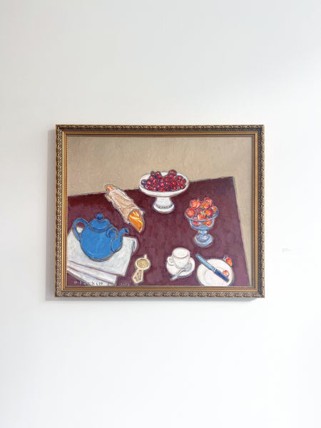 Joseph Plaskett | Parisian Still Life | Artwork Available at Bau-Xi Gallery