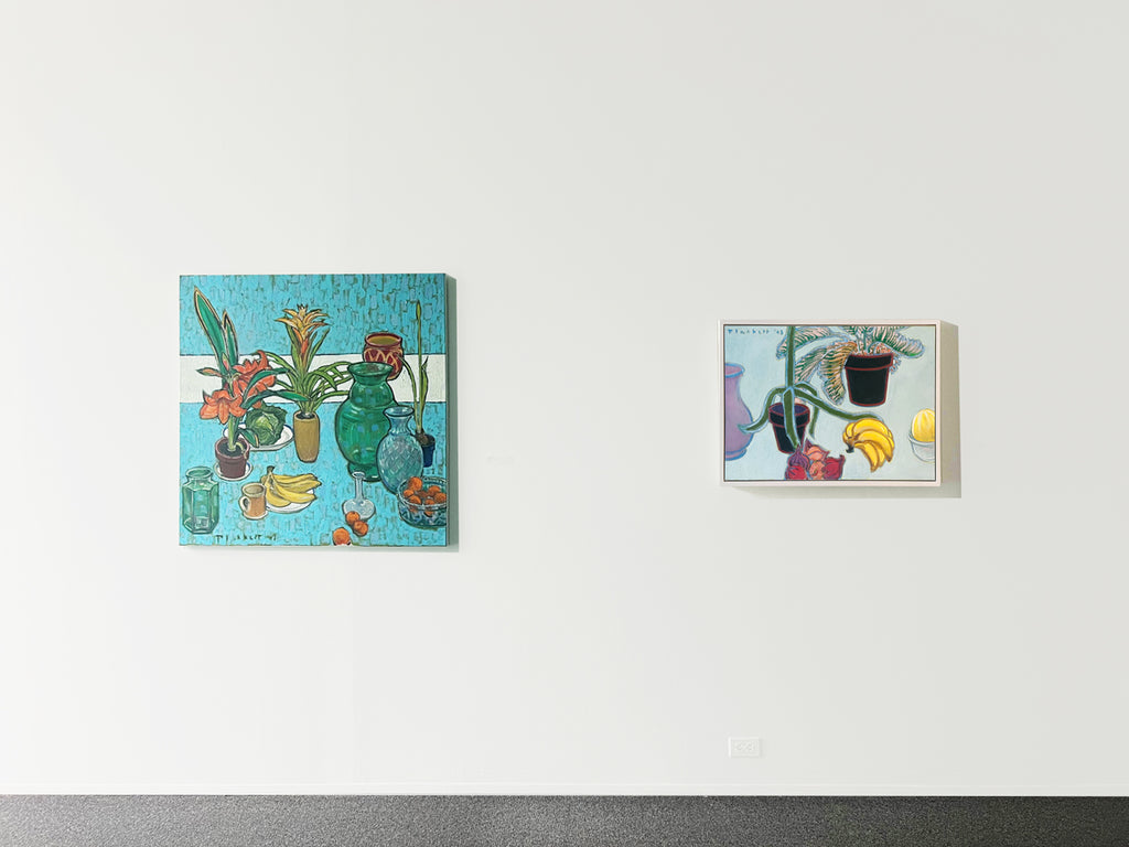 Joseph Plaskett | Square Still Life | Artwork Available at Bau-Xi Gallery